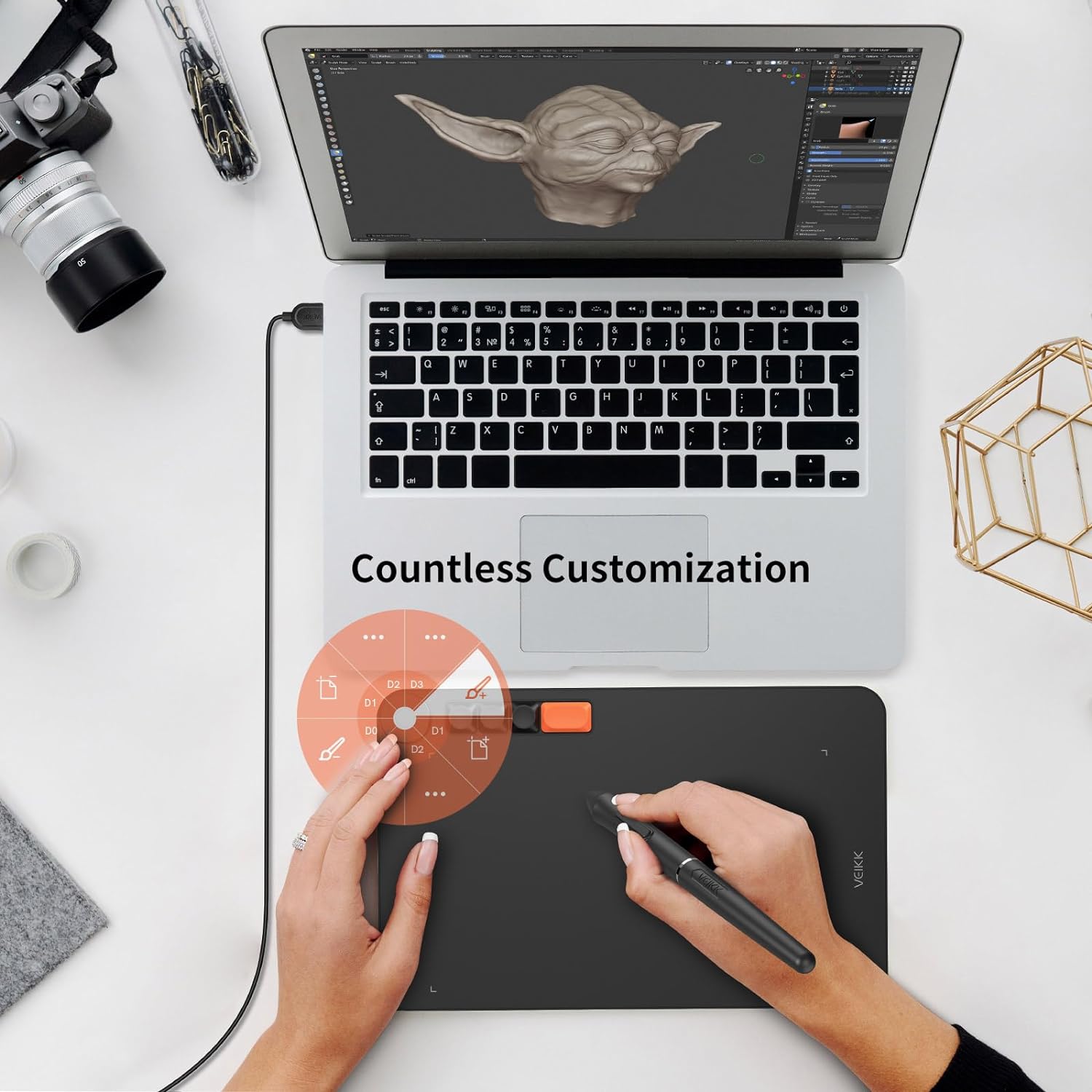 VEIKK Voila L Graphic Tablet 10X6 inch Price in Pakistan – BuyersPK.com