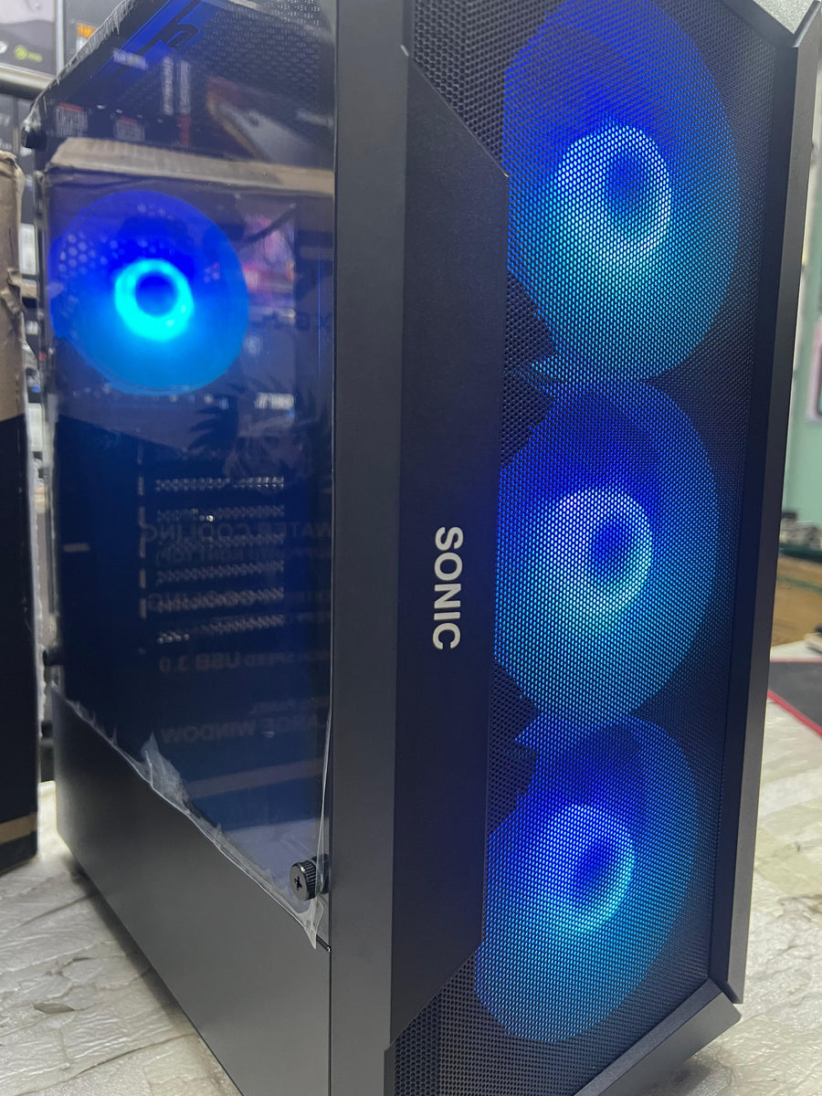 Sonic Casing R28 Black 4 RGB Fans Price in Pakistan – BuyersPK.com