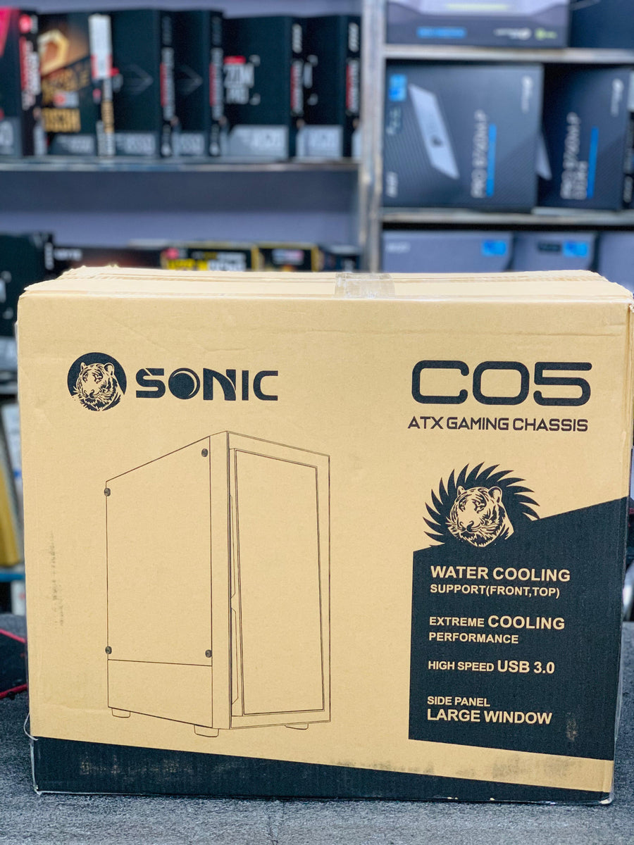 Sonic Casing Gaming C05 White 4 RGB Fans Price in Pakistan – BuyersPK.com