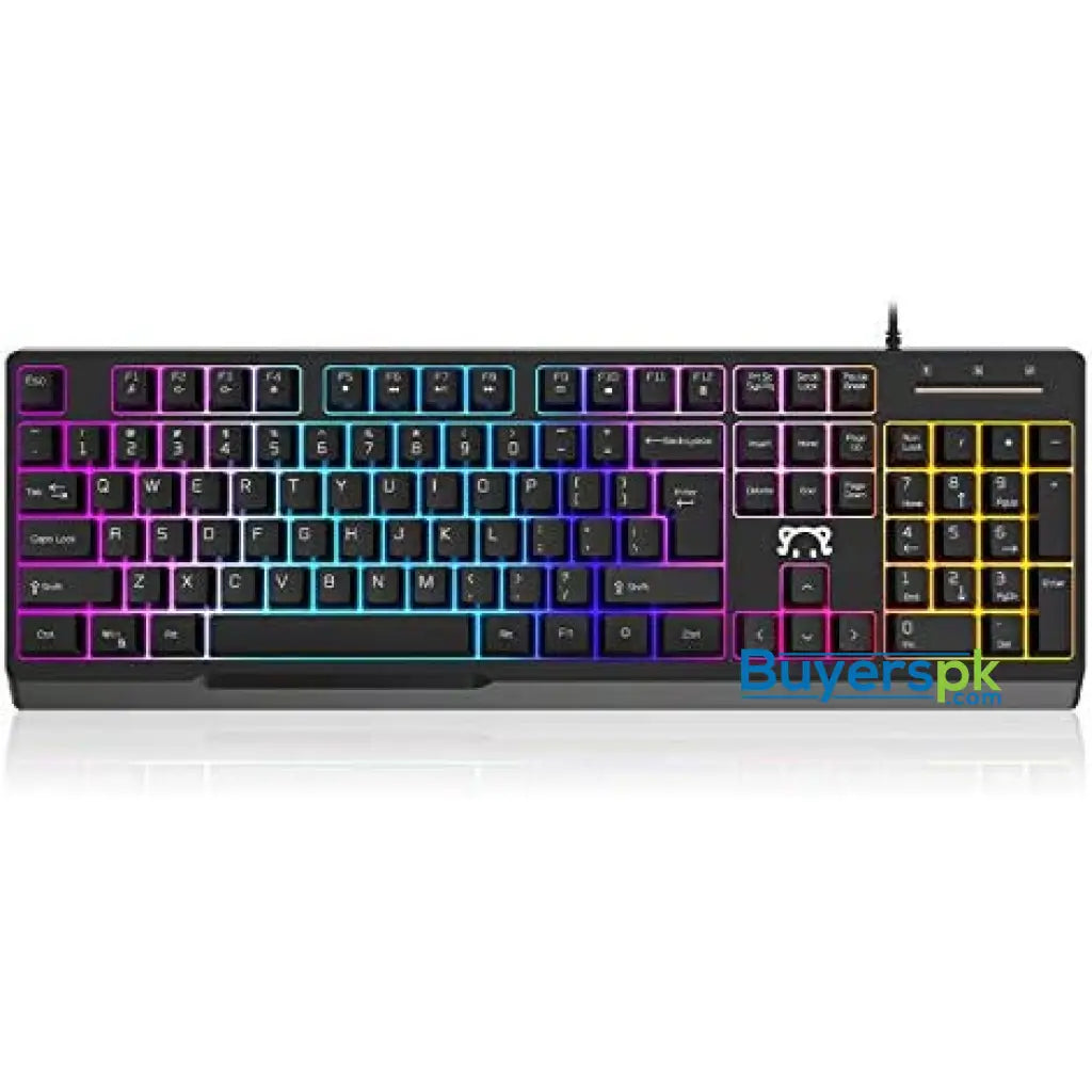 A-jazz Keyboard Stk090 Brown Membrane Wired Black Buyerspk.com Price in ...